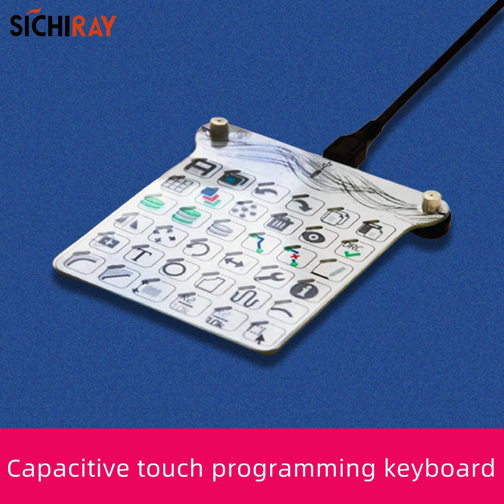 36-key DIY programmable shortcut Hot-swappable USB Mini sensor secondary development capacitive ...