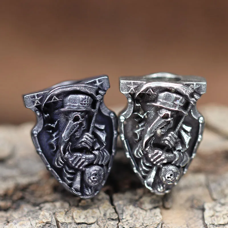 Sickle-Grim-Reaper-Skull-Brass-Knife-Beads-EDC-Outdoor-Tools-DIY ...