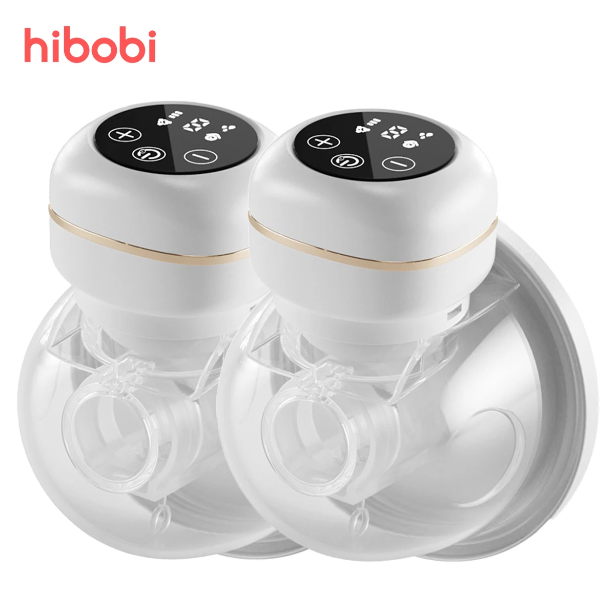 hibobi-Electric-Breast-Pump-LED-Display-Hands-Free-Portable-Milk ...