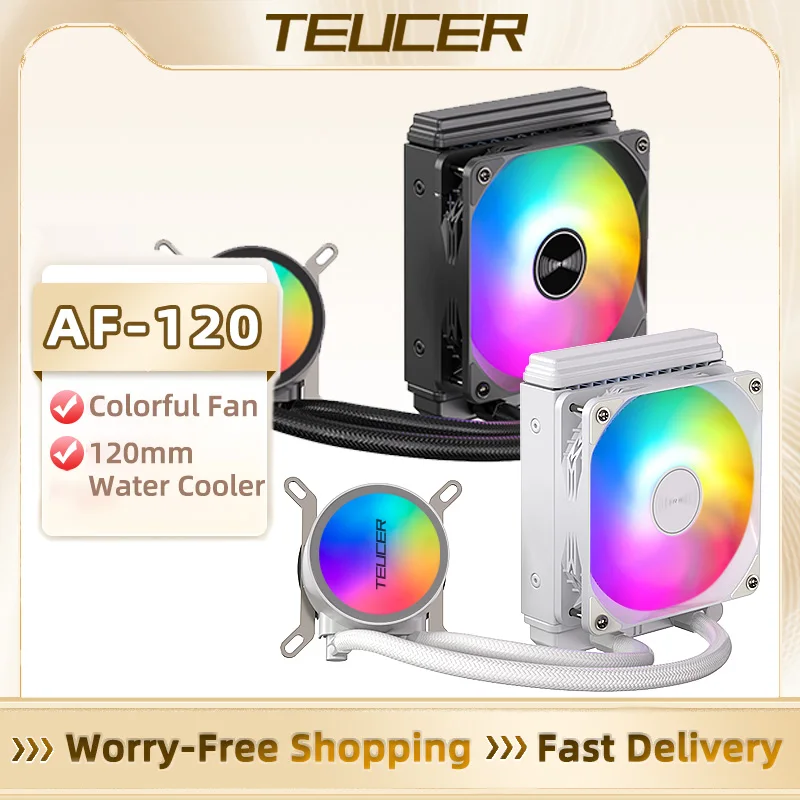 TEUCER-AF-120-Refrigerador-de-gua-12cm-ventilador-RGB-processador ...