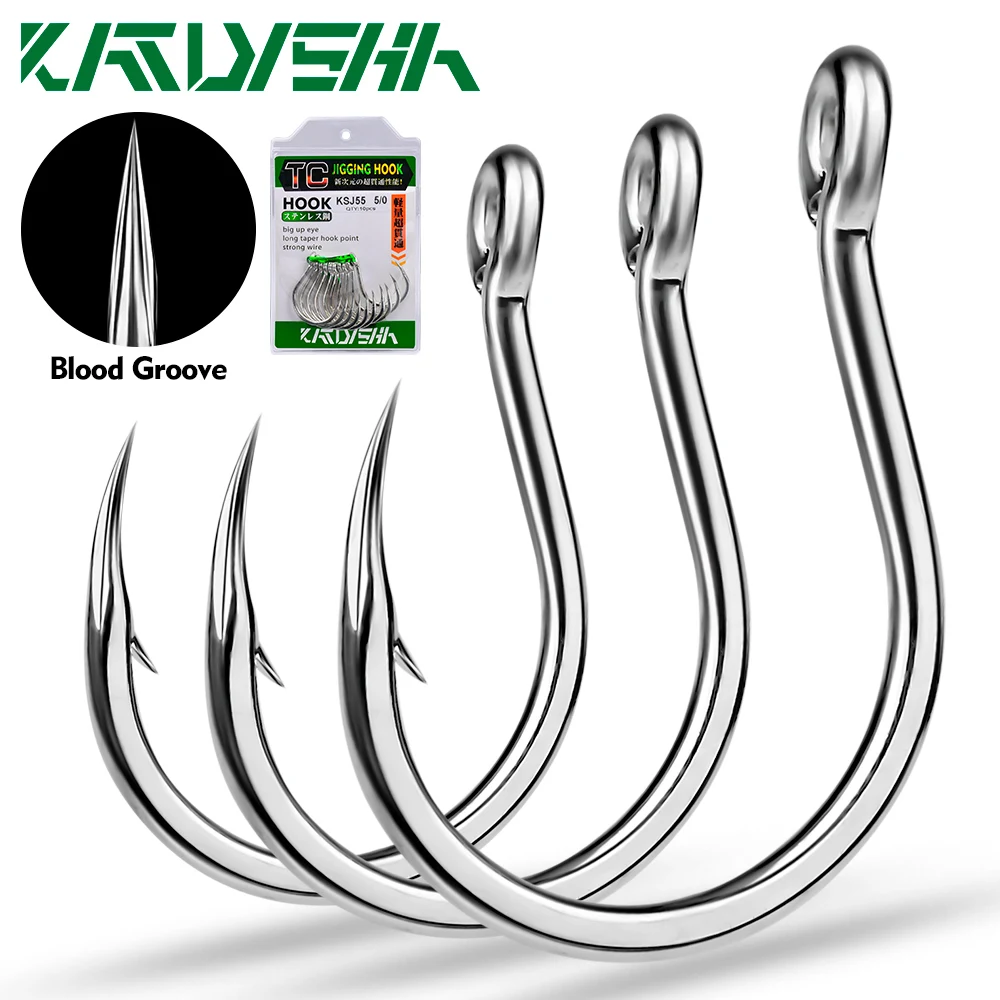 KATYUSHA-10PCS-Circle-Fishing-Hooks-1-0-5-0-Wide-Gap-Fishhook-High ...