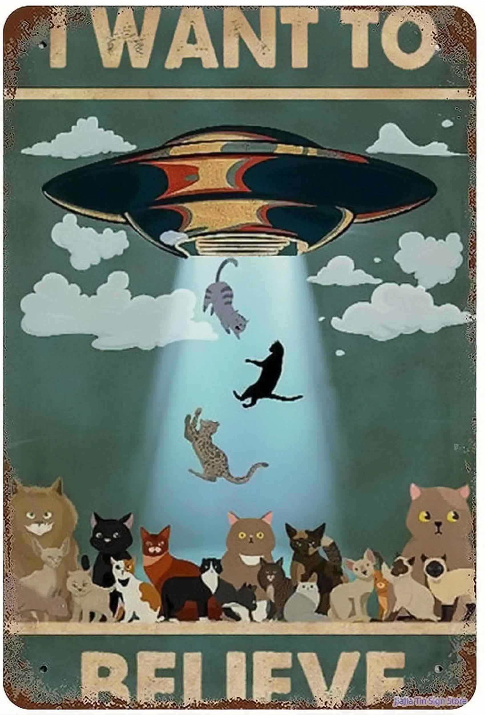Believe Cat Poster