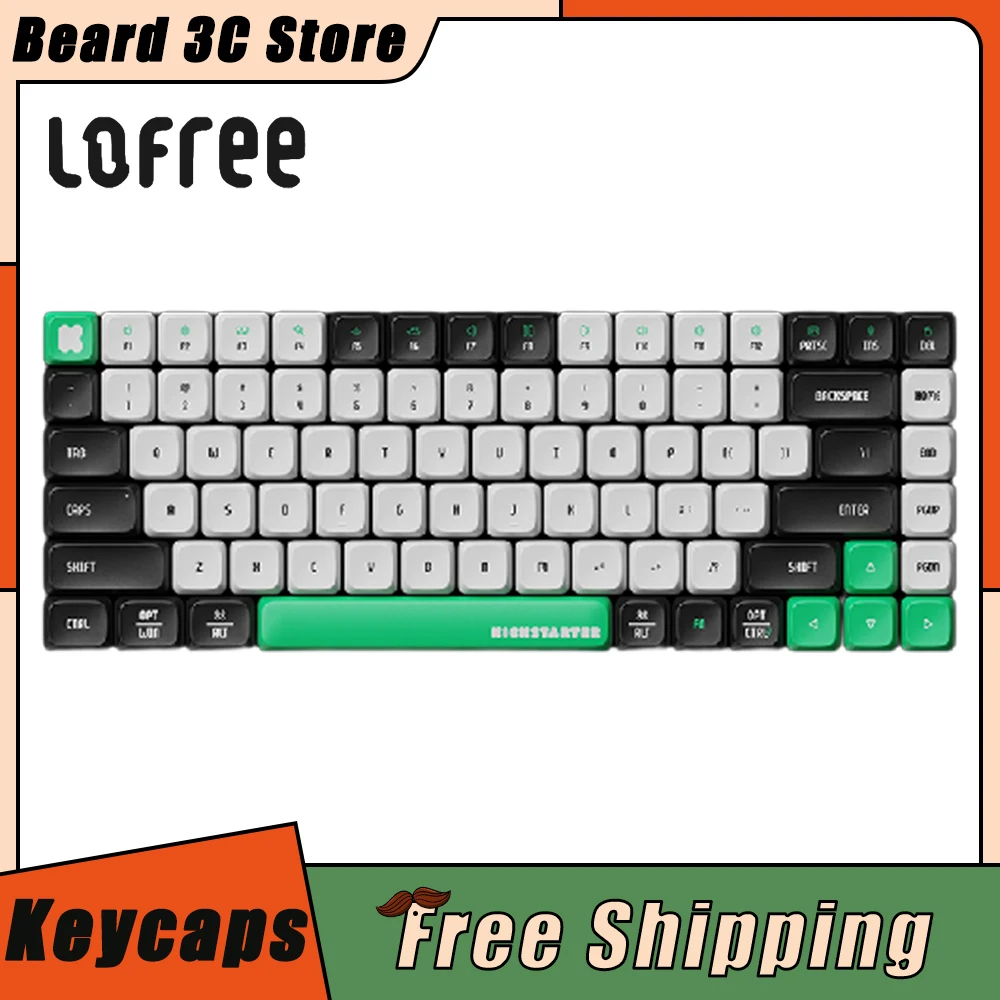 Lofree-Mechanical-Keyboard-Keycap-Lofree-Flow-84-Keycapsks-Kickstarter ...