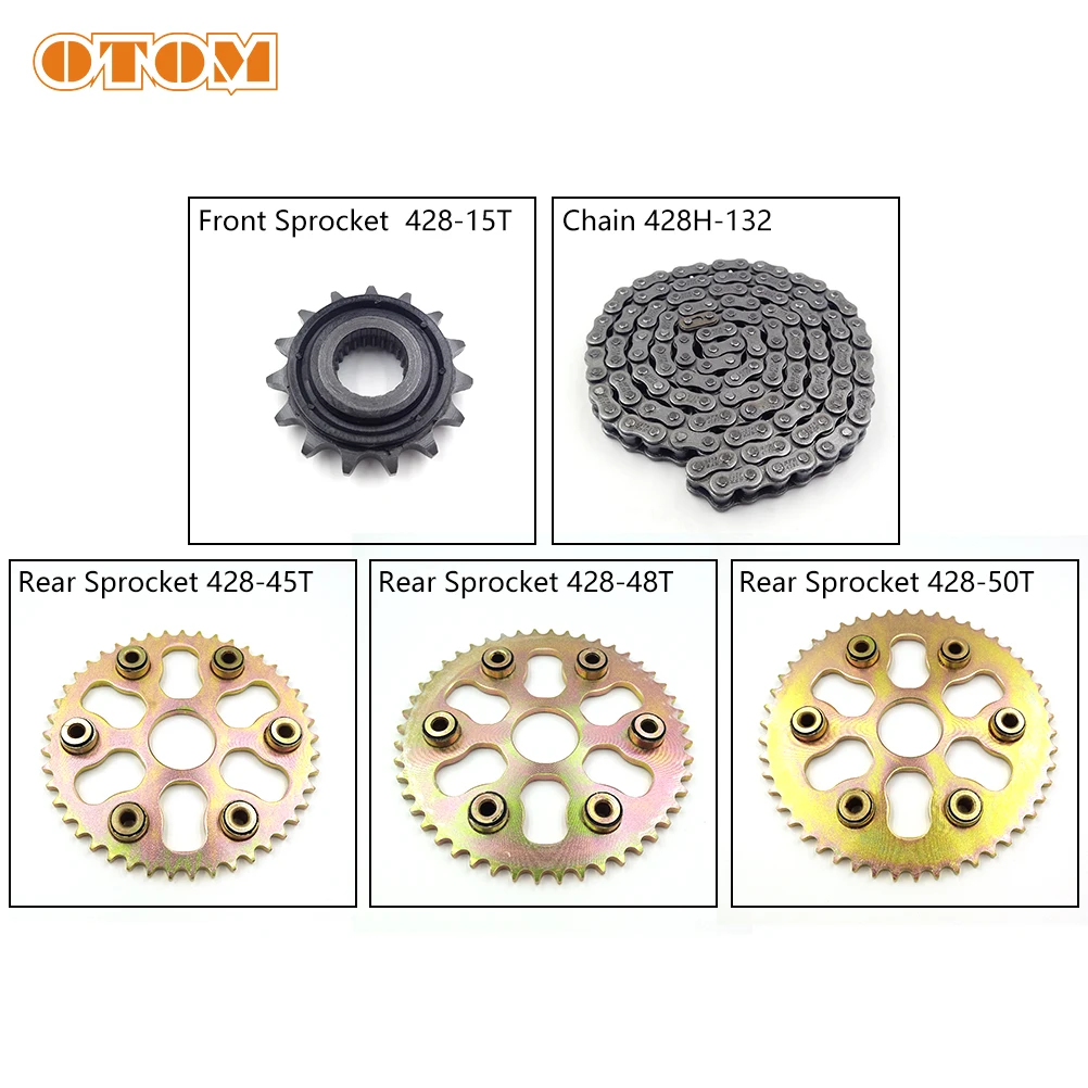OTOM For Yamaha XG250 XG 250 TRICKER Motorcycle Parts 428 Rear Chain ...