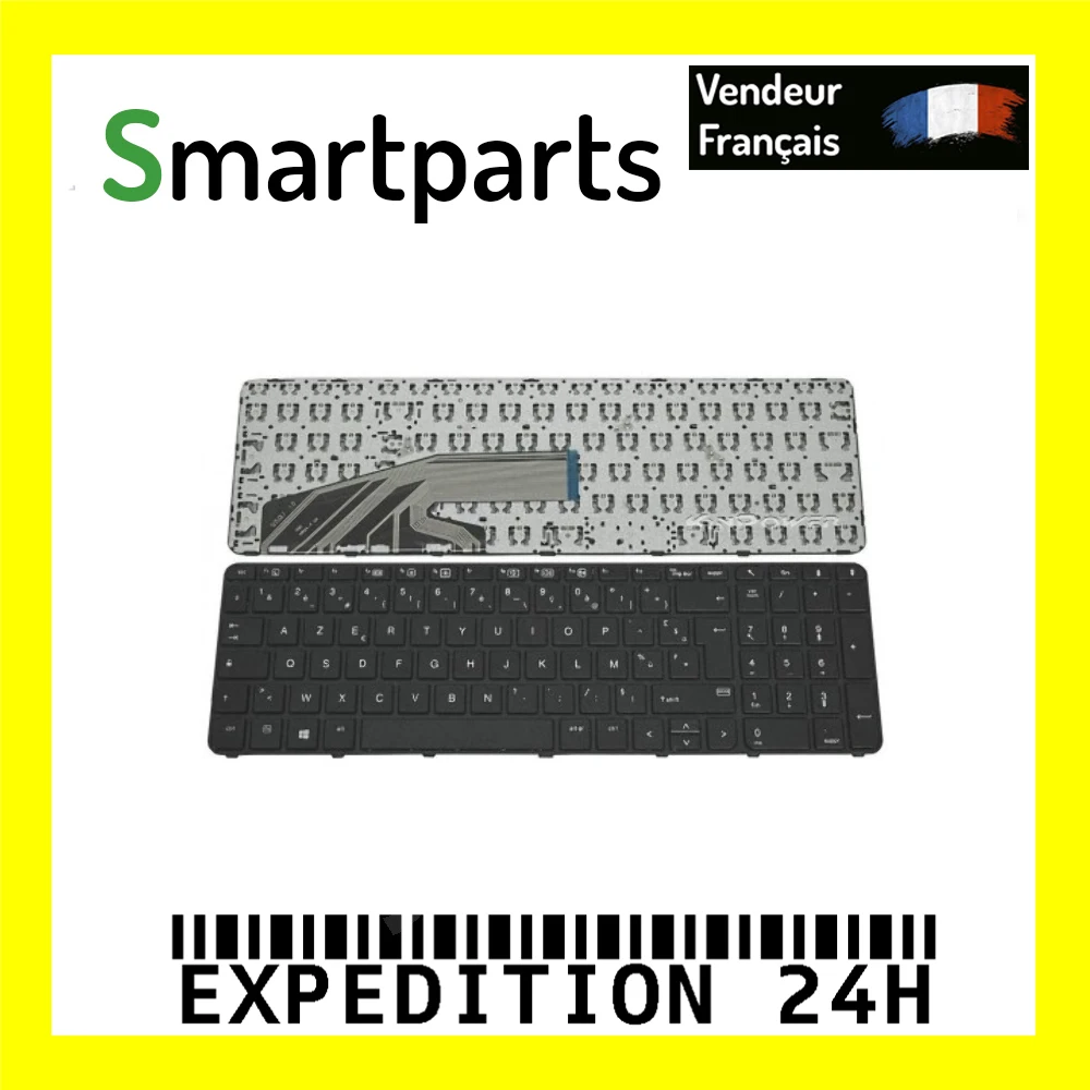 Compatible French keyboard for HP ProBook 655 G3 SERIES 6037B0113901 ...