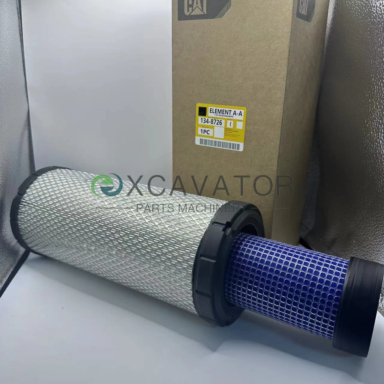 134-8726 1348726 Air Filter For Caterpillar cat E305.5 E306 E307E ...
