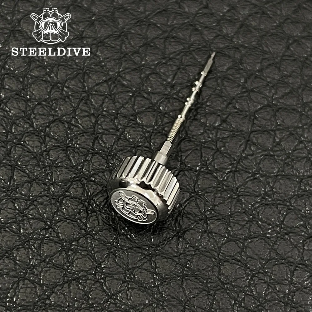 STEELDIVE Official SD1953 Crown Original Dedicated Crown Replacement ...