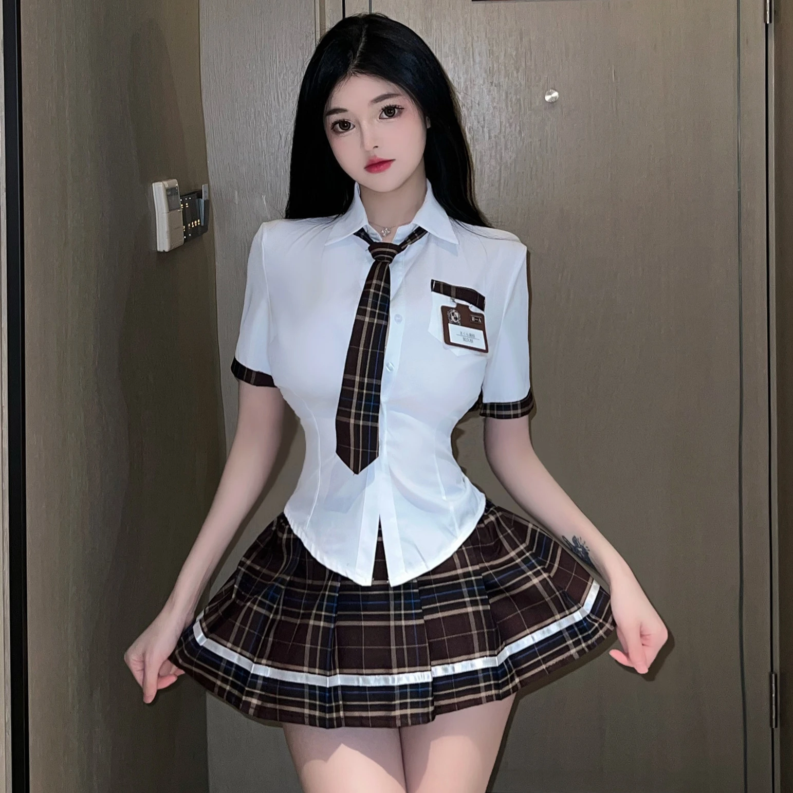 Girl-Cheering-Squad-Schoolgirl-Cosplay-Costume-Erotic-Dress-Sexy ...