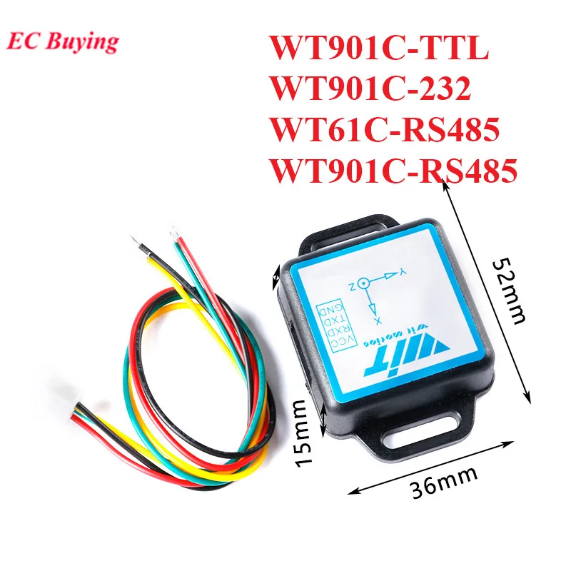 WT901C-9-Axis-6-Axis-IMU-Sensor-Tilt-Angle-Roll-Pitch-Yaw-Acceleration ...