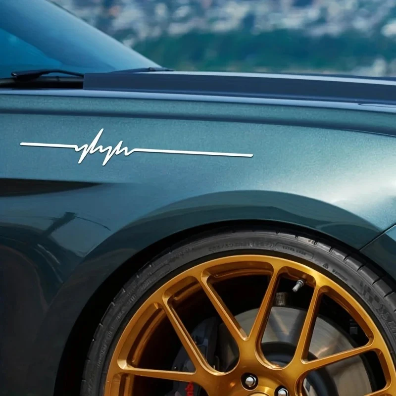 Autocollants-de-voiture-bande-ECG-d-calcomanies-en-vinyle-eau-verte ...