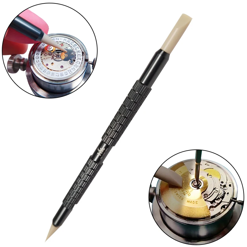 Peek-stick-with-auxiliary-movement-core-clamp-Watch-Dial-Cleaning-Pen ...