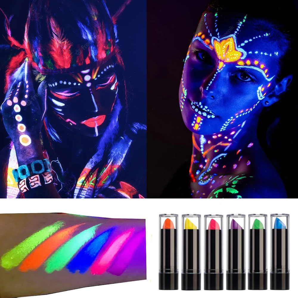 Neon Makeup Black Light