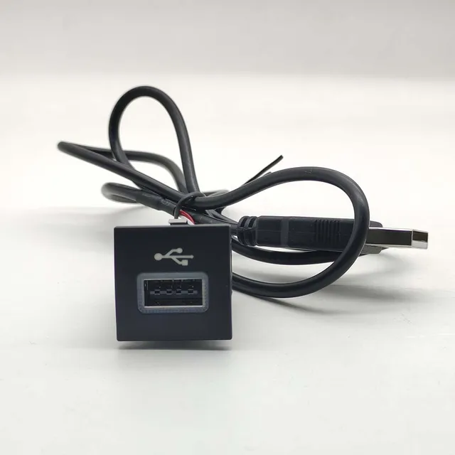 1PC Quick Car Charger Socket 12V/24V Cigarette Lighter USB Interface ...