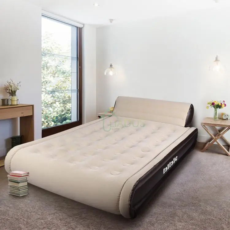 Inflatable-Bed-Camping-Portable-Air-Mattress-with-Built-in-Pump ...