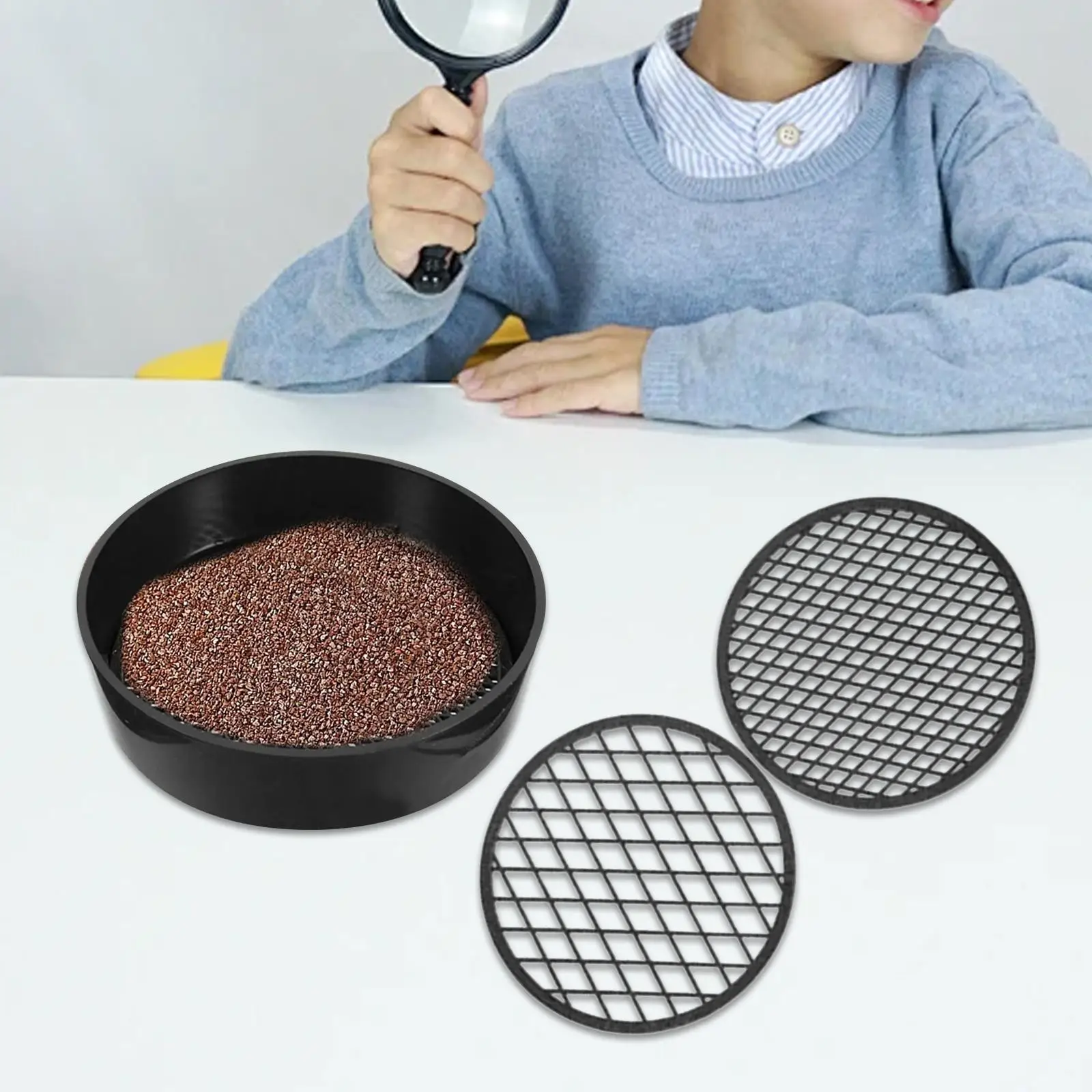 Soil-Sieves-Mesh-Differing-Hole-Sizes-Sturdy-Hand-Tools-Sifting ...