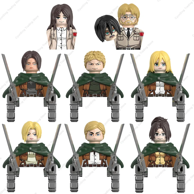 Mini-figuras-de-acci-n-de-Attack-On-Titan-Eren-Jaeger-Ymir-Erwin-Smith ...