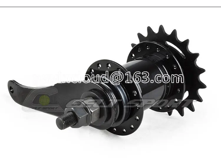 QUANDO Bicycle HUB Single Speed Bicycle Foot Brake 32 holes HUB Bicycle ...