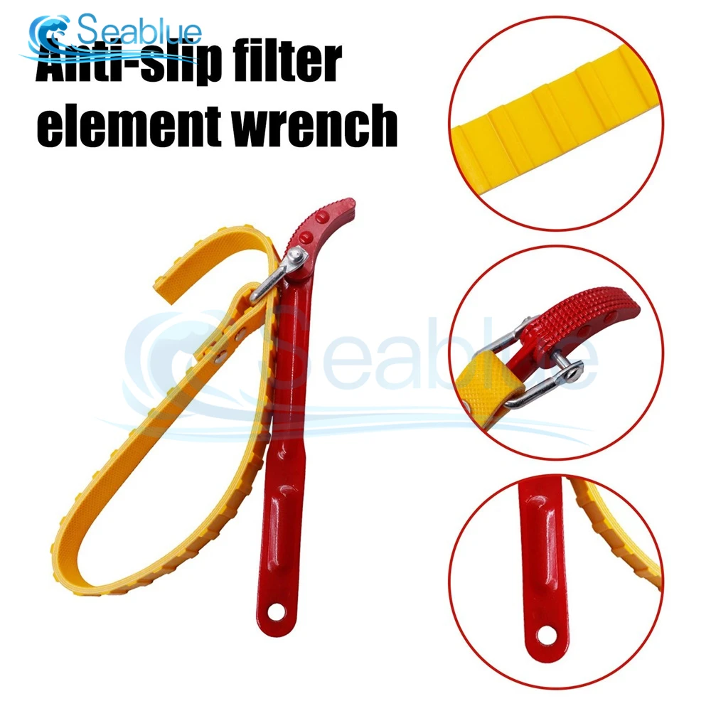 Oil Filter Puller Strap Spanner | Adjustable Oil Filter Puller - Wrench ...