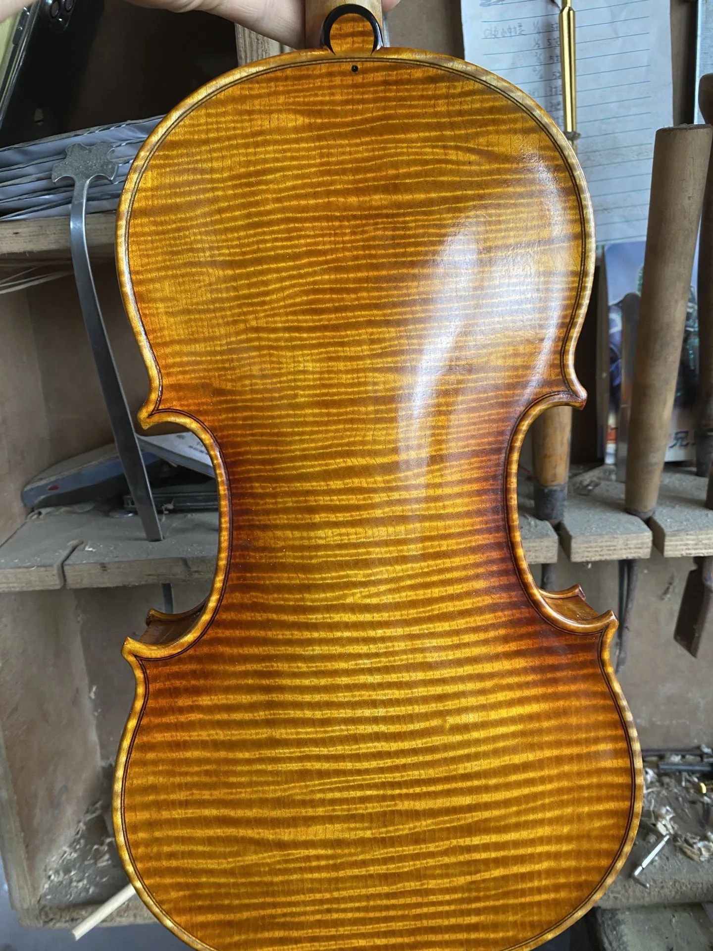 strong-tone-A-perfect-backplane-Antonio-Stradivari-1715-Handmade-Violin ...