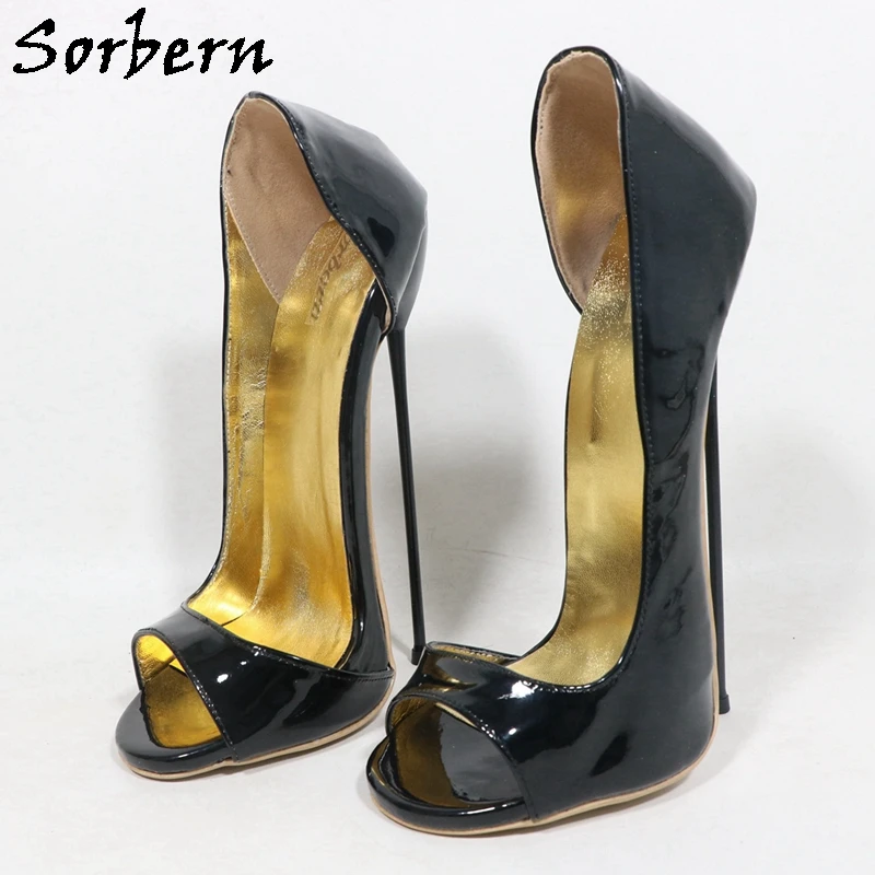 Sorbern 20cm Stilettos High Heel Pump Shoes Italy Style D'Orsay Women ...