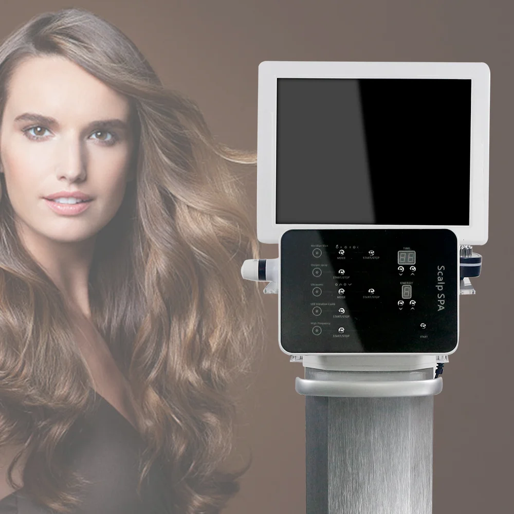 Hair-Spa-Machine-with-Scalp-Analyser-Hair-Scalp-Analyzer-Machine-for ...