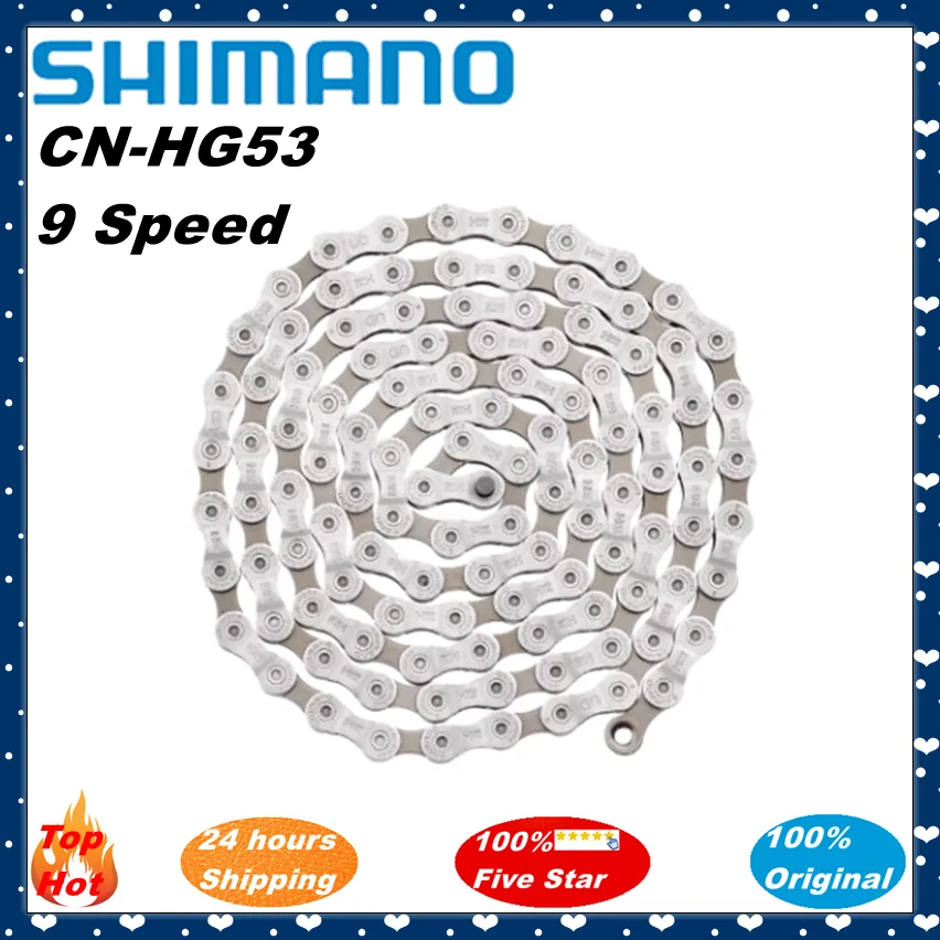Shimano-Alivio-HG53-9-Speed-Chains-CN-HG53-Super-Narrow-HG-Bicycle-Bike ...