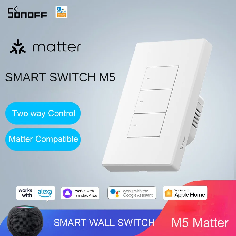 Interruptor-de-parede-inteligente-SONOFF-M5-Matter-ESP32-de-2-vias ...