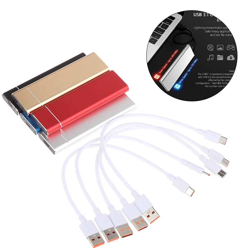 1Pcs-M-2SSD-Mobile-Solid-State-Drive-TYPE-C-Mobile-External-Solid-State ...