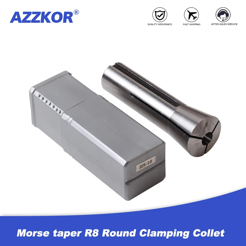Morse-taper-R8-Round-Clamping-Collet-Carbon-steel-Suitable-for-R8 ...