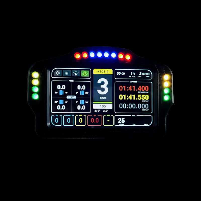 DT5 Simracing Dashboard Display 5 inch Touch Screen for SIMAGIC MOZA ...