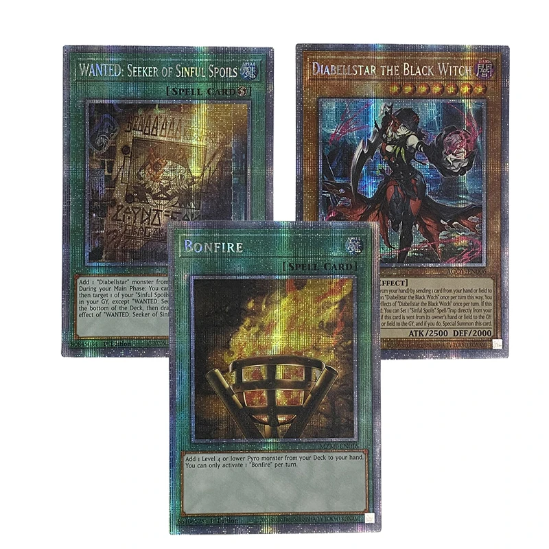 Yu-Gi-Oh-AGOV-PSER-Bonfire-Diabellstar-the-Black-Witch-WANTED-Seeker-of ...