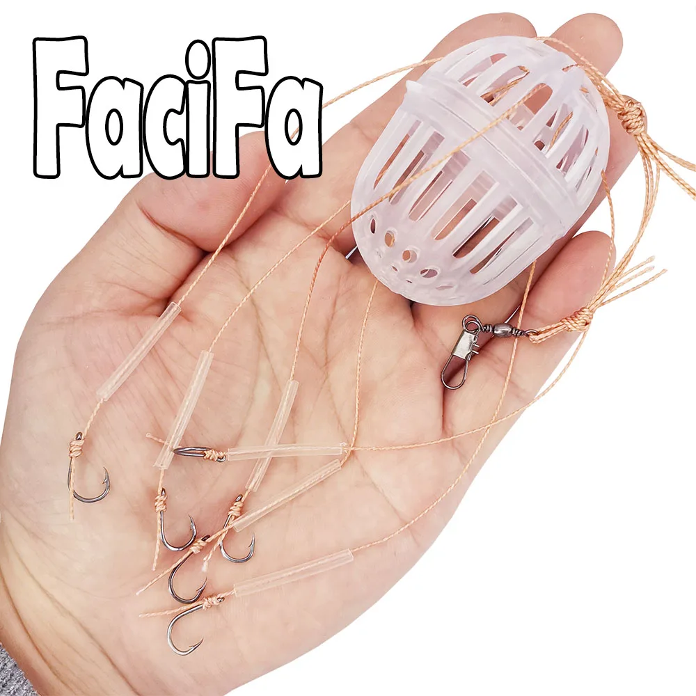 1-pcs-Explosion-Hook-Fishing-Hooks-Set-Outdoor-Baits-Cage-Basket-Feeder ...