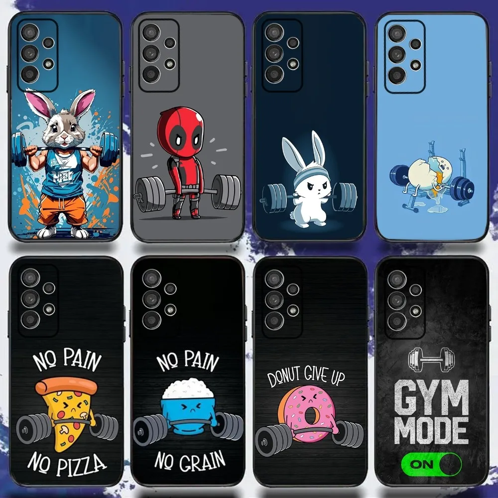 Gym Fitness Bodybuilding Phone Case For Samsung S24,S21,S22,S23,S30 ...