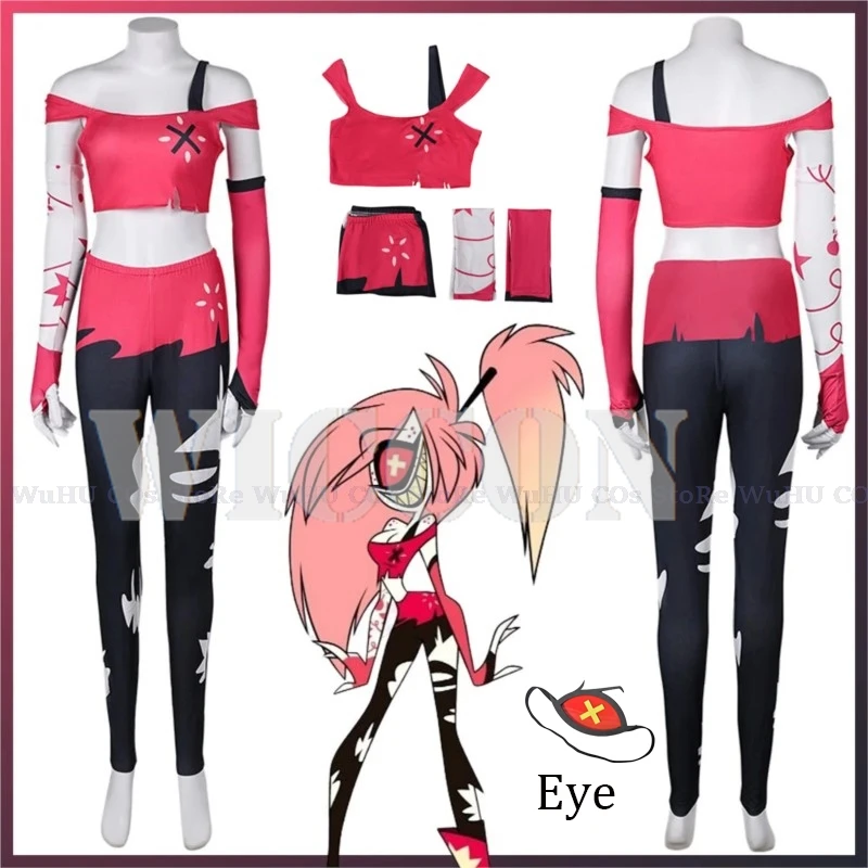 Anime-Hazbin-Cherri-Bomb-Cosplay-Costume-Hotel-Fancy-Outfit-Women ...