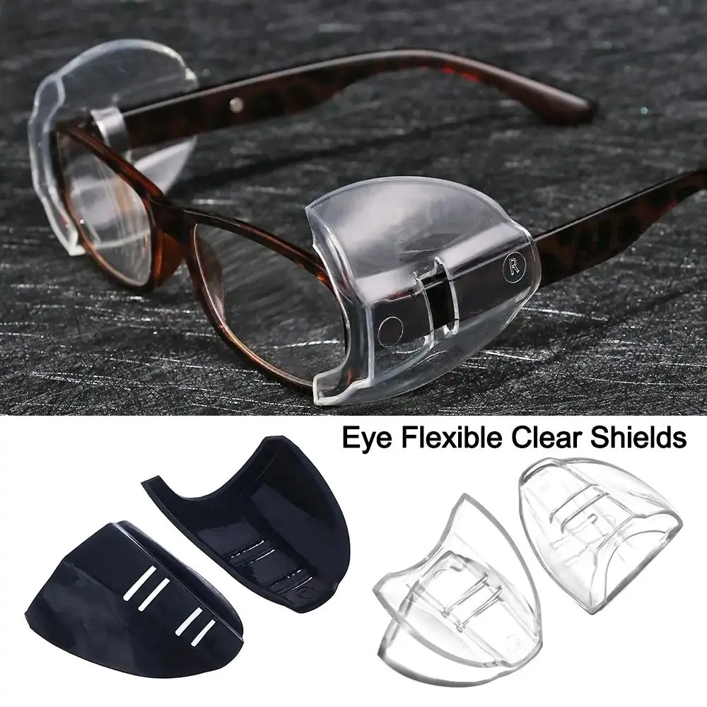 Fashion Eye Flexible Clear Shields Side Safety Goggles Glasses 95% ...