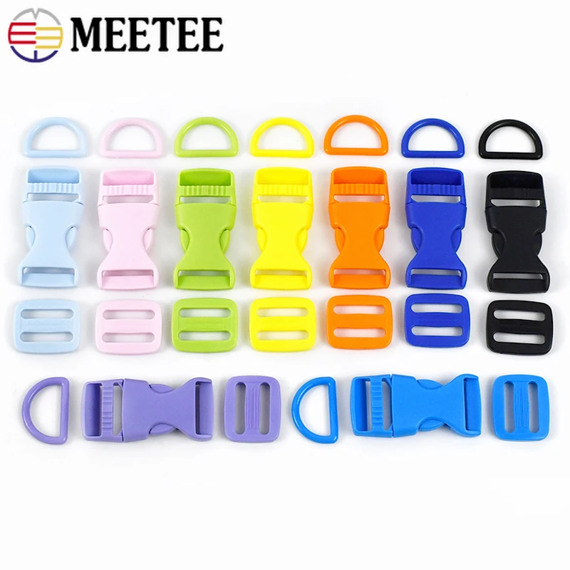 2-5Sets-Meetee-15-20-25mm-Plastic-Bag-Buckle-D-Ring-Quick-Release ...