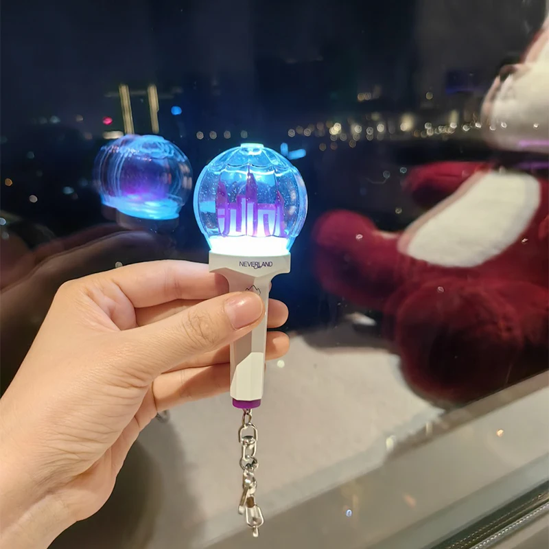 Kpop-GIDLE-Mini-Light-Stick-Keychains-Creative-Castle-VER-2-Lights ...