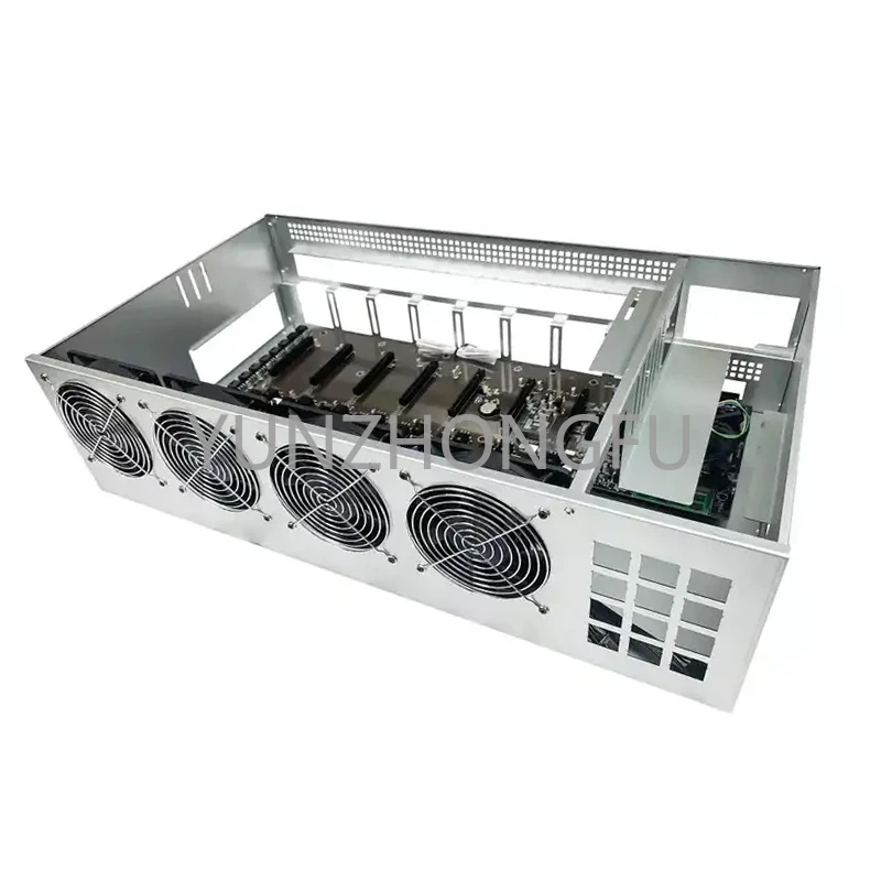 New-Gpu-Case-Box-for-8-Cards-12-Cards-Computer-Server-Rigs-Box-B75-B85 ...