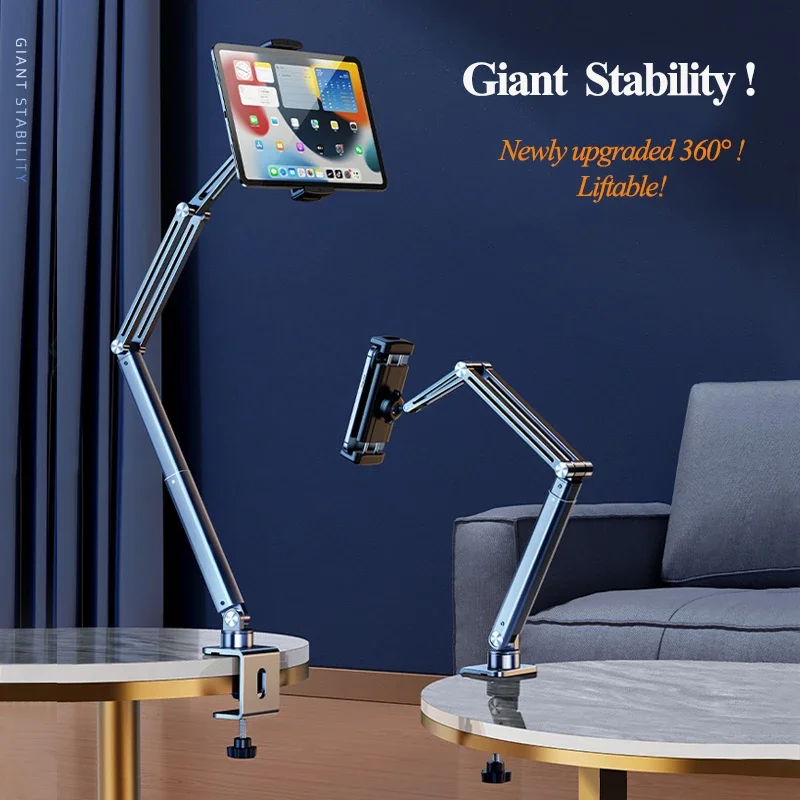 Oatsbasf-Tablet-Clip-Holder-Phone-Stand-Height-Adjustable-Bedside-Lzay ...