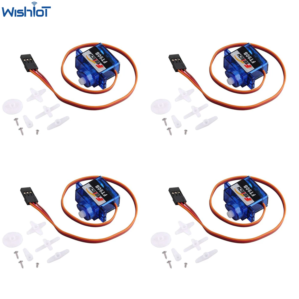 Micro-Digital-Servo-Plastic-Gear-POM-Mini-Servo-Motor-3-6V-0-180-graus ...