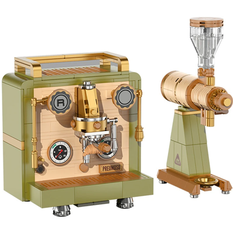 2024-DIY-Coffee-Maker-Bean-Grinder-Romantic-Tree-House-Assembly ...