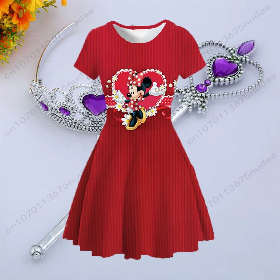 Disney-Children-s-Dress-Kids-Girl-Party-Korean-Dress-for-Girls-Minnie ...