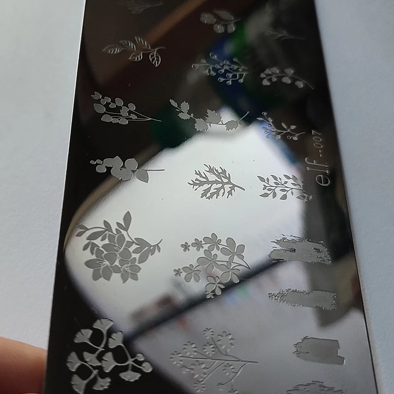 Crown-Cartoon-Flower-Leaves-Nail-Stamping-Plates-Leaf-Floral-Butterfly ...