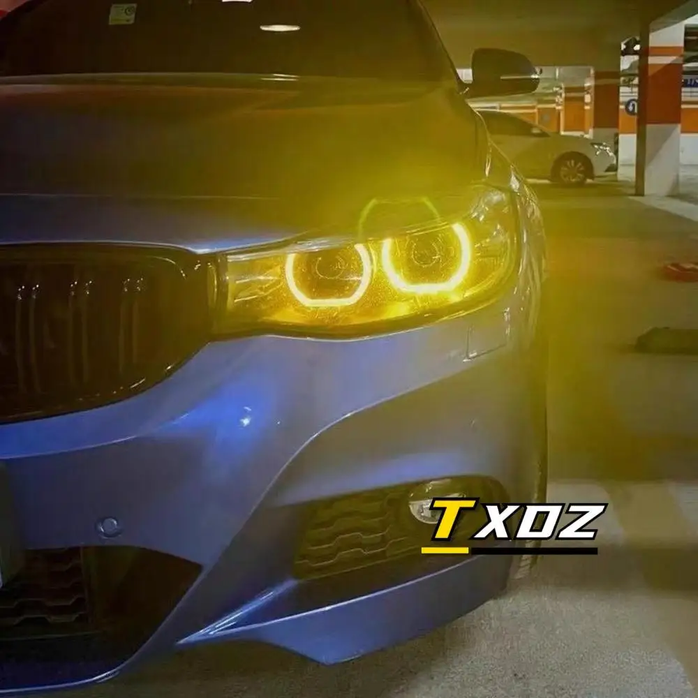 Yellow Angel Eye For 17-20 BMW 3' F34 GT 318d 320d 320i 330d 340i Non ...
