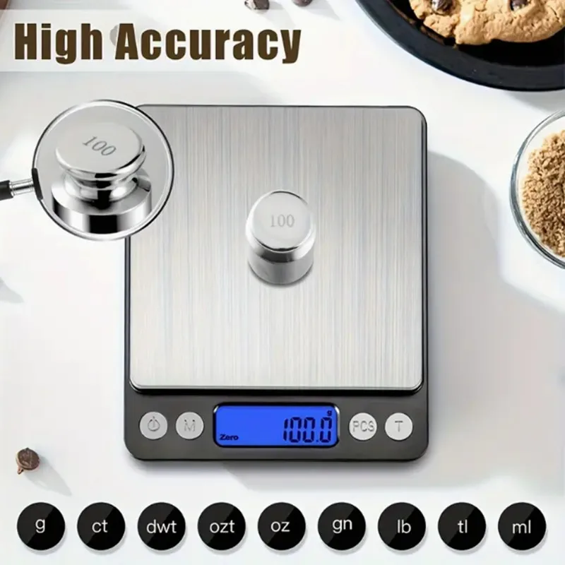 3Kg-500G-0-01g-Digital-Kitchen-Scale-Precision-Scales-Jewelry-Weighing-For-Food-Diet-Postal ...