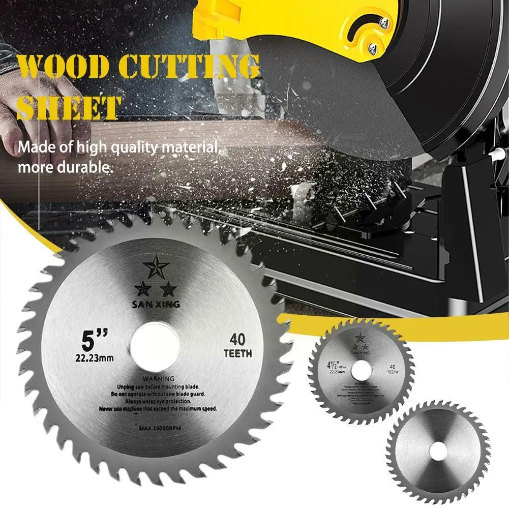 125mm-40Teeth-Circular-Saw-Wood-Cutting-Disc-Angle-Cutter-Power-Tipped ...