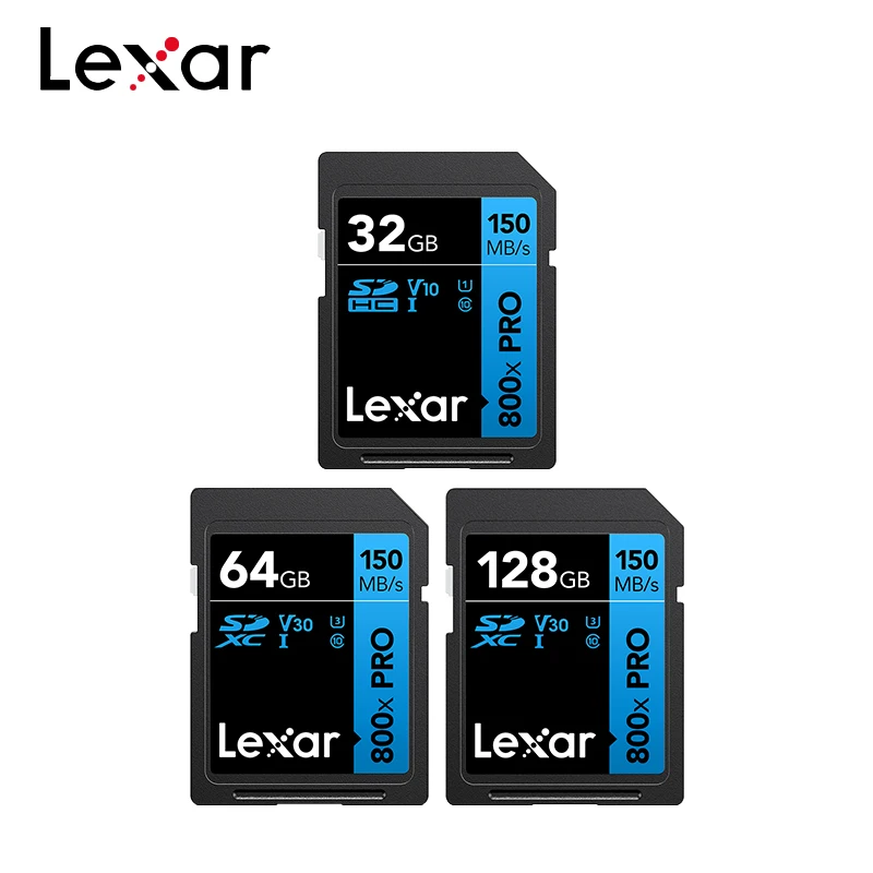 Original Lexar Sd Card 800x Pro Sdhc 32gb Sdxc 64gb 128gb Read Max Original Lexar Sd Card 800x Pro Sdhc 32gb Sdxc 64gb 128gb Read Max