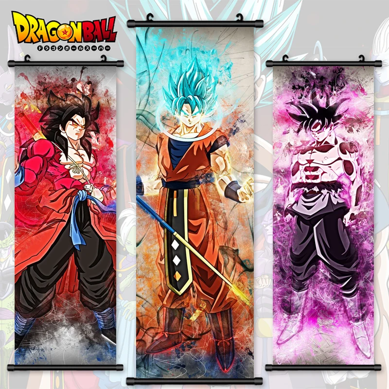 Home-Decor-Dragon-Ball-Canvas-Goku-Picture-Poster-Whis-Print-Wall-Art ...