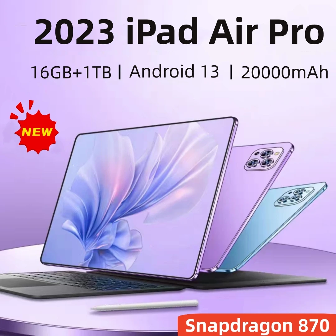 2023-Original-Global-Version-iPad-Air-Pro-Tablet-Snapdragon-870-Android ...