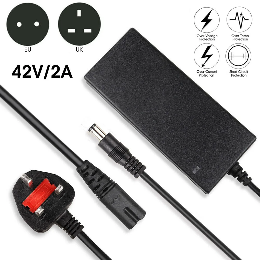 42v-2a-Electric-Bike-Lithium-Battery-Charger-For-36v-Lithium-Battery ...